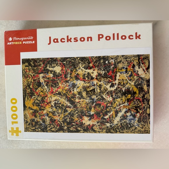 Games | Puzzle Jackson Pollock Nwt 100 Piece | Poshmark
